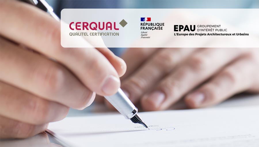 CERQUAL signe une convention de partenariat avec le GIP EPAU - Qualitel ...