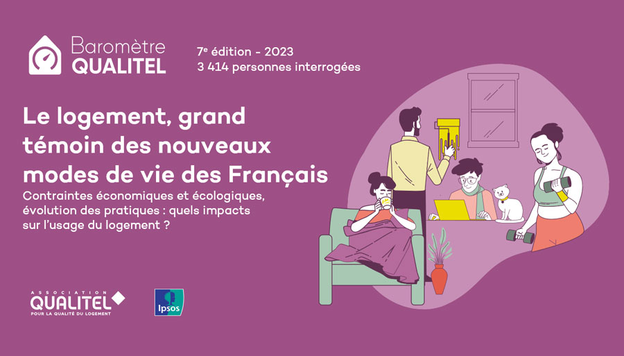 Baromètre QUALITEL 2023 « Le logement, grand témoin des nouveaux modes ...